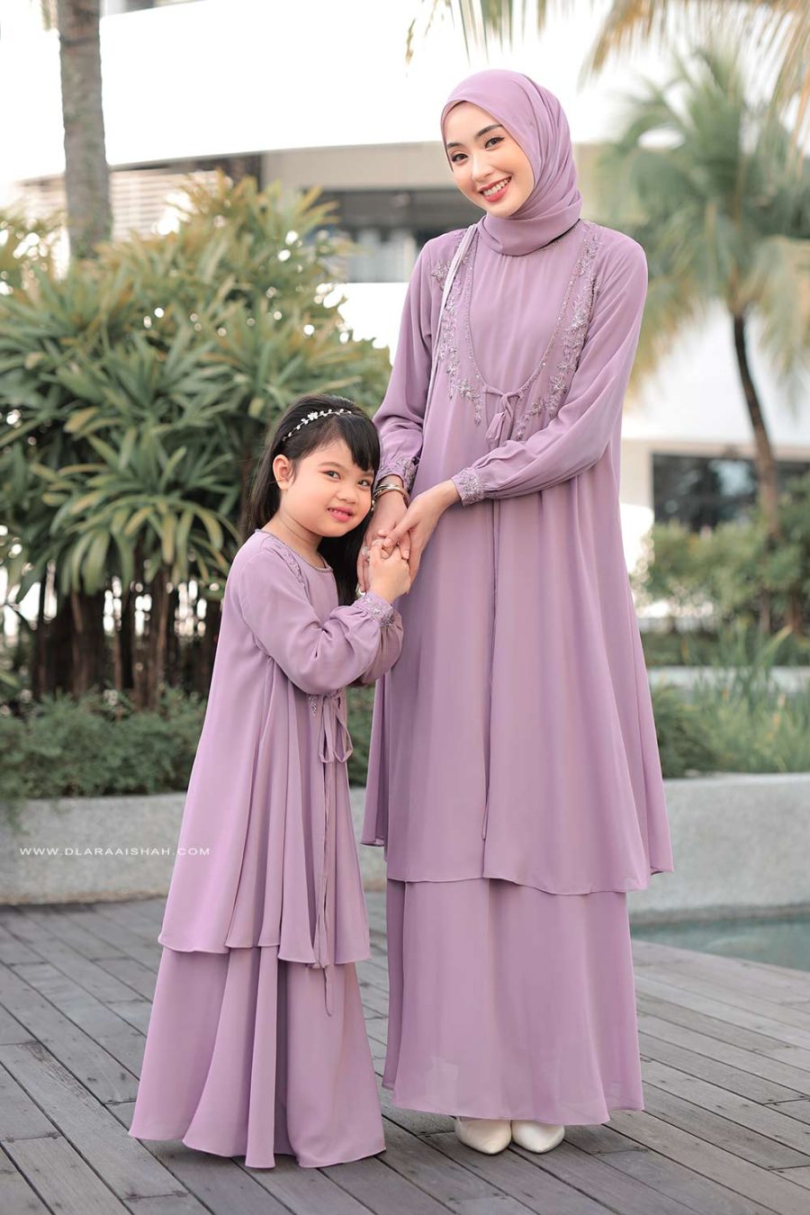 MEDEENA ABAYA – PURPLE – DLARAAISHAH
