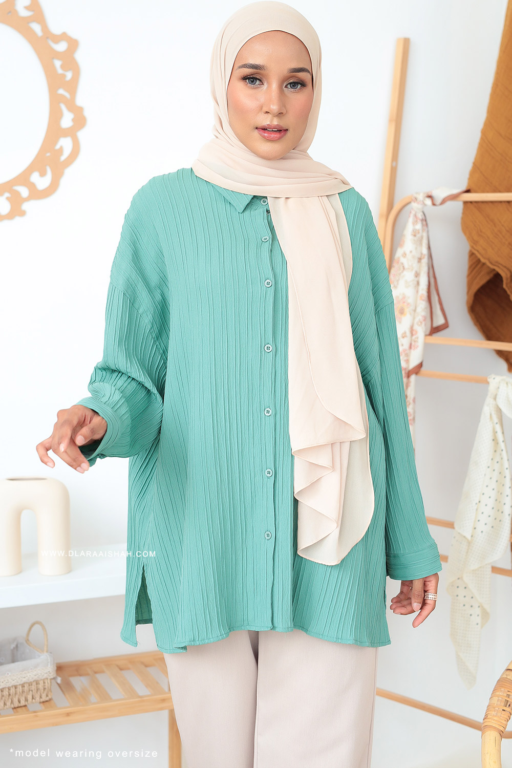 MAYA TOP (PLUS SIZE) – DLARAAISHAH